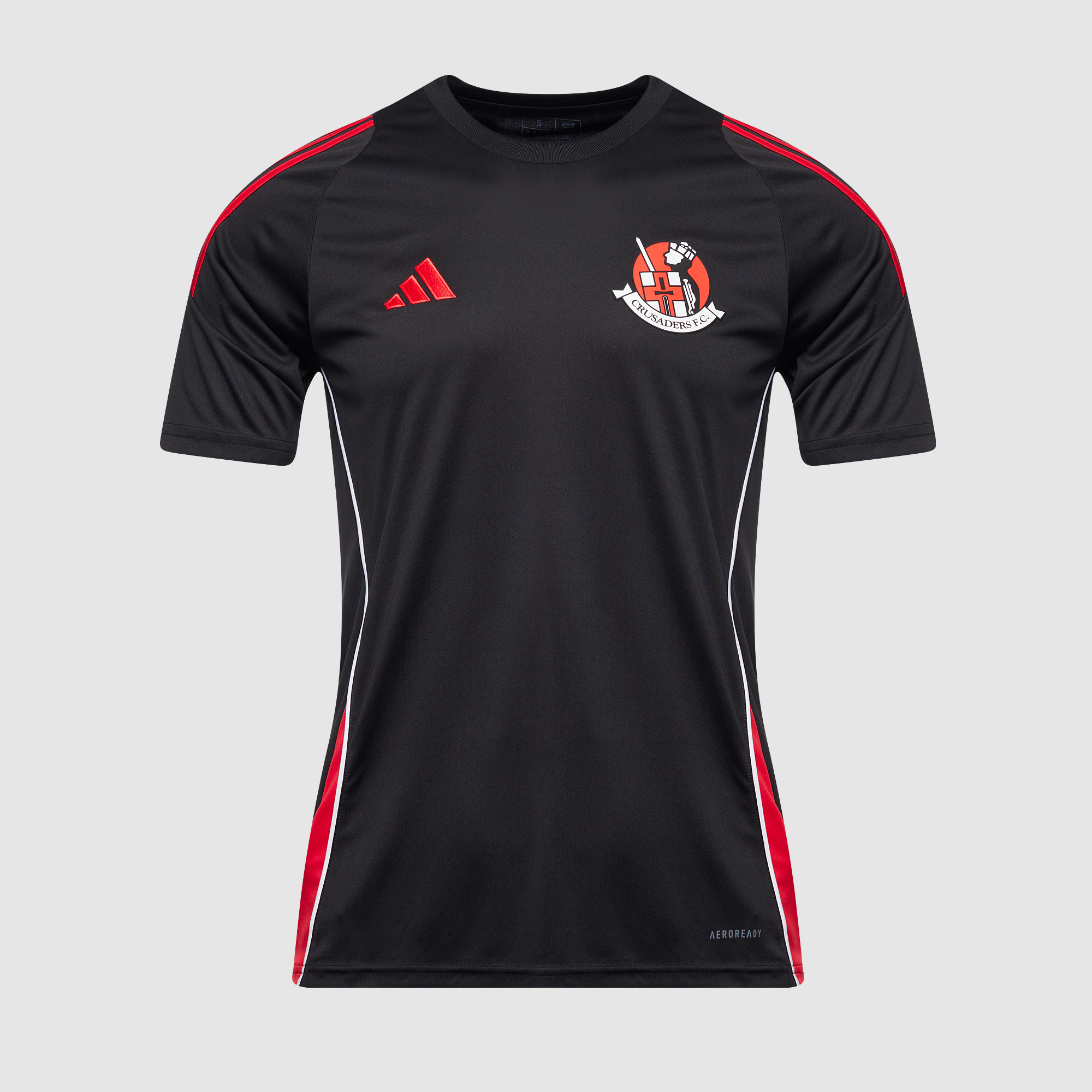 adidas Womens Crusaders Academy 25/26 SS Training Shirt - Black/Pure ...