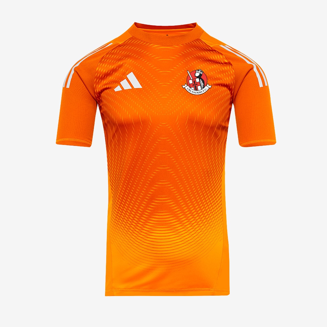 adidas Junior Crusaders Academy 25/26 SS Home GK Shirt - Crew Orange ...