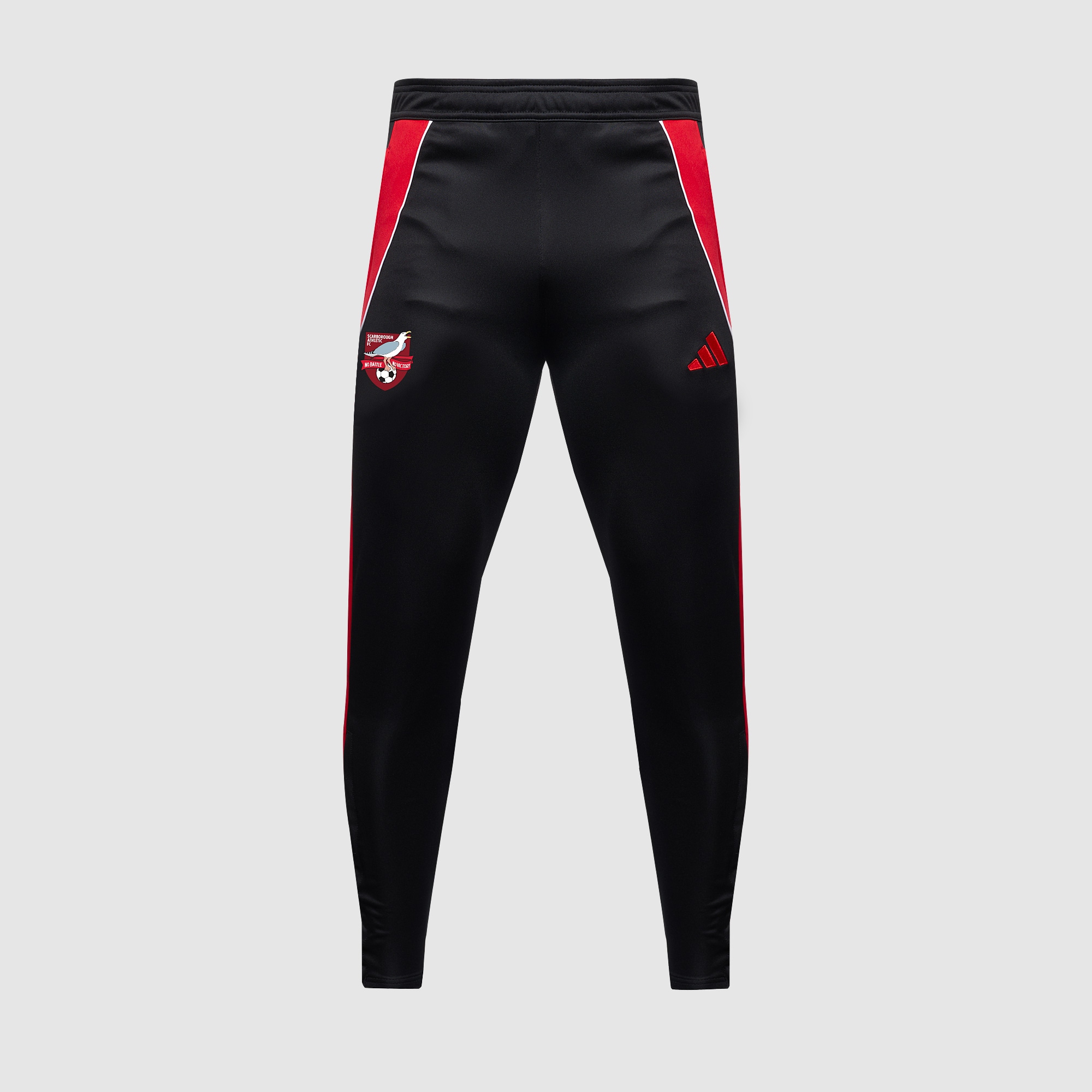 adidas Scarborough Athletic Training Pants - Black/Pure Ruby - Partner ...