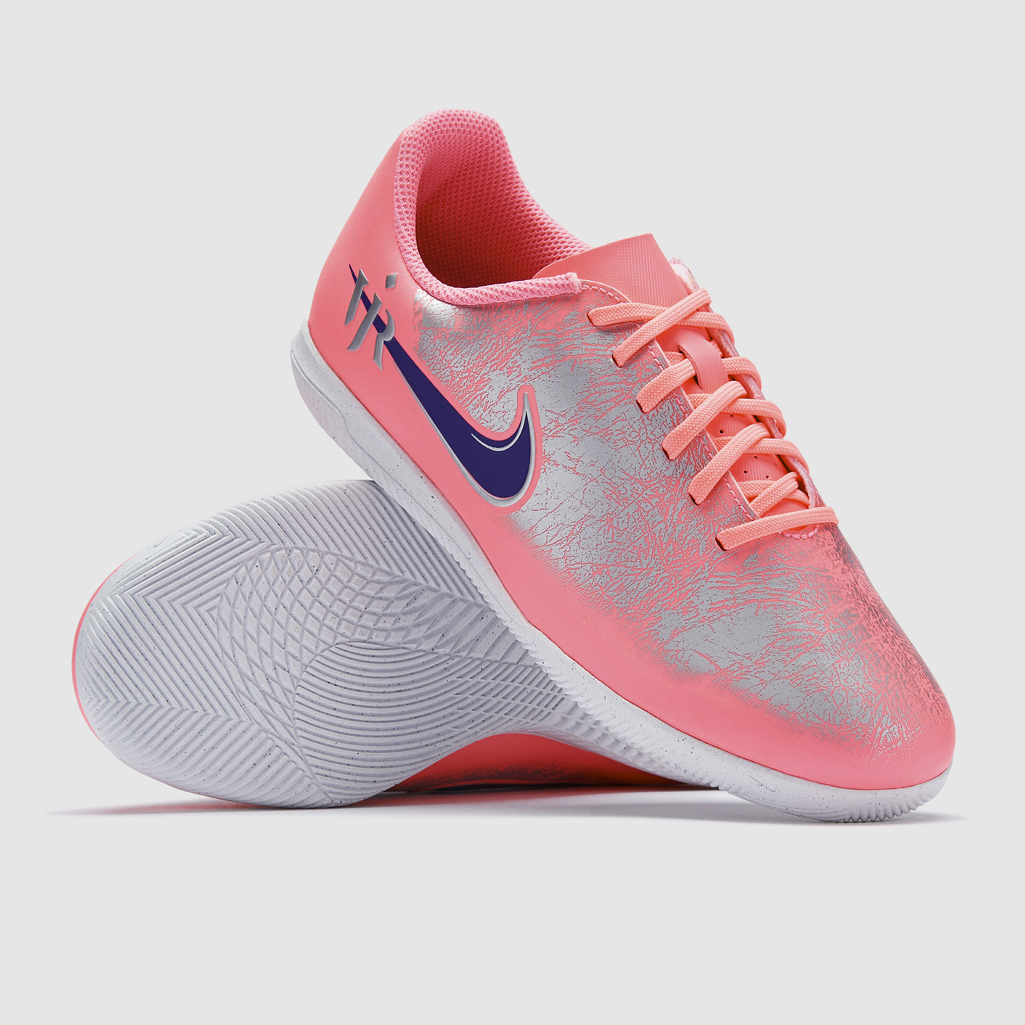 Nike Kids Air Zoom Mercurial Vapor XVI Club x Vini Jr Indoor - Sunset ...