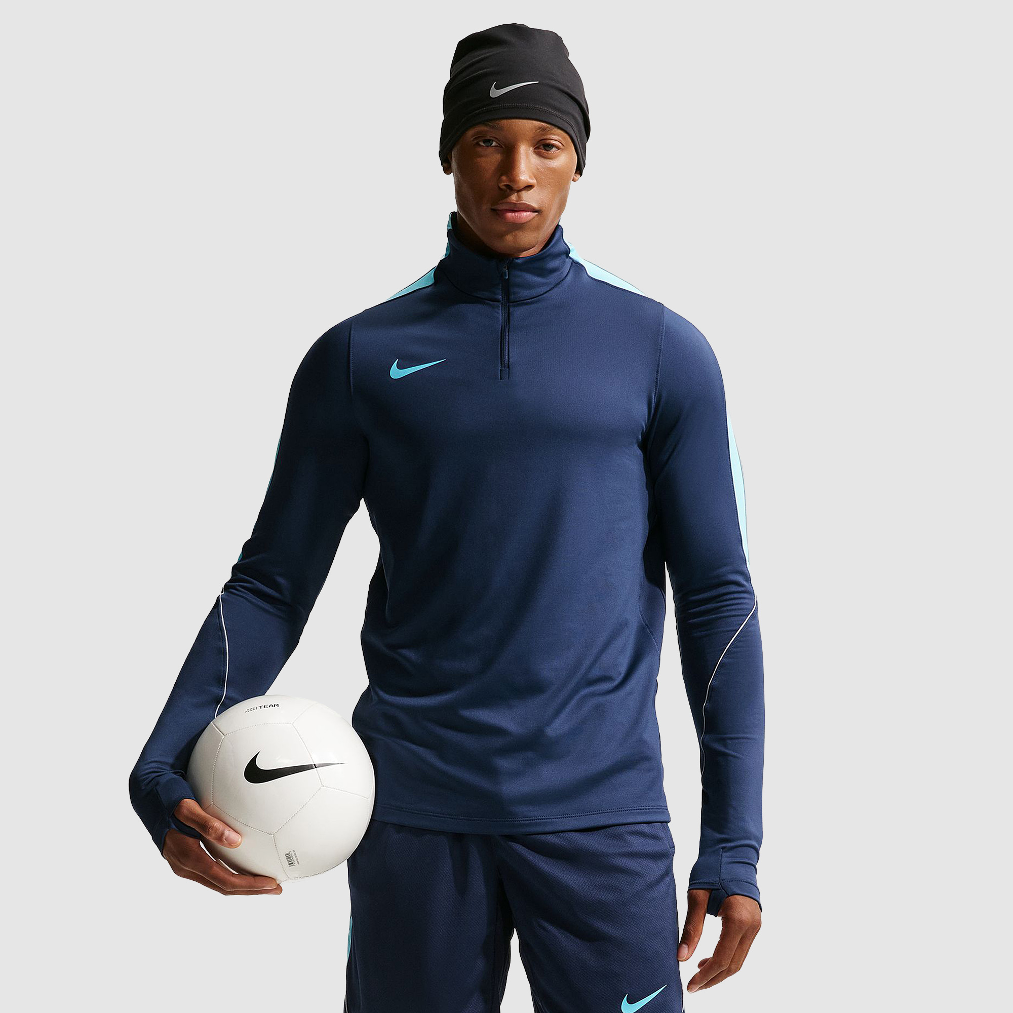 Nike x Vini JR Dri-FIT Strike Drill Top - Midnight Navy/Vivid Sky/Vivid ...