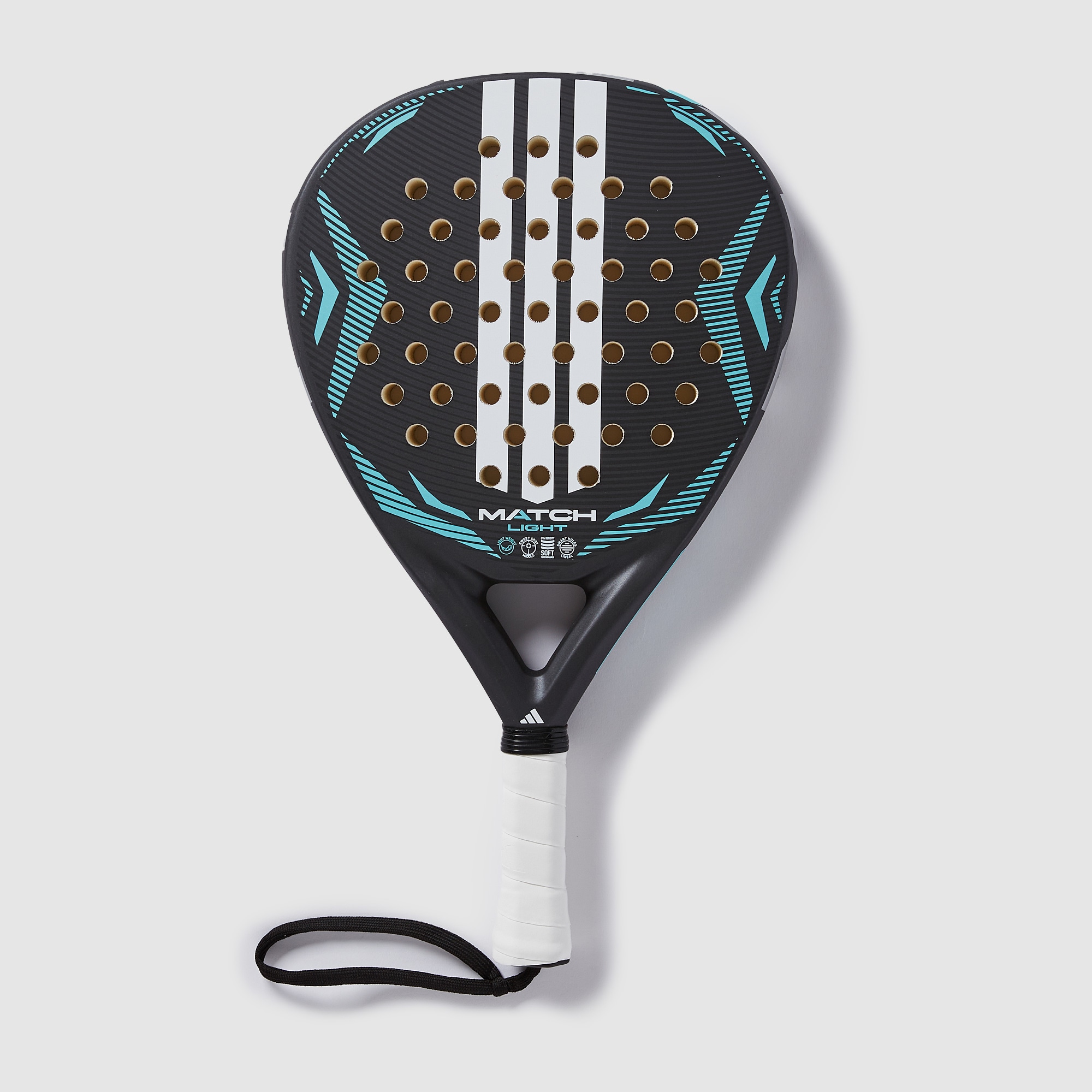 adidas Match Light 2026 Padel Racket - Anthracite/Blue - Adult Padel ...