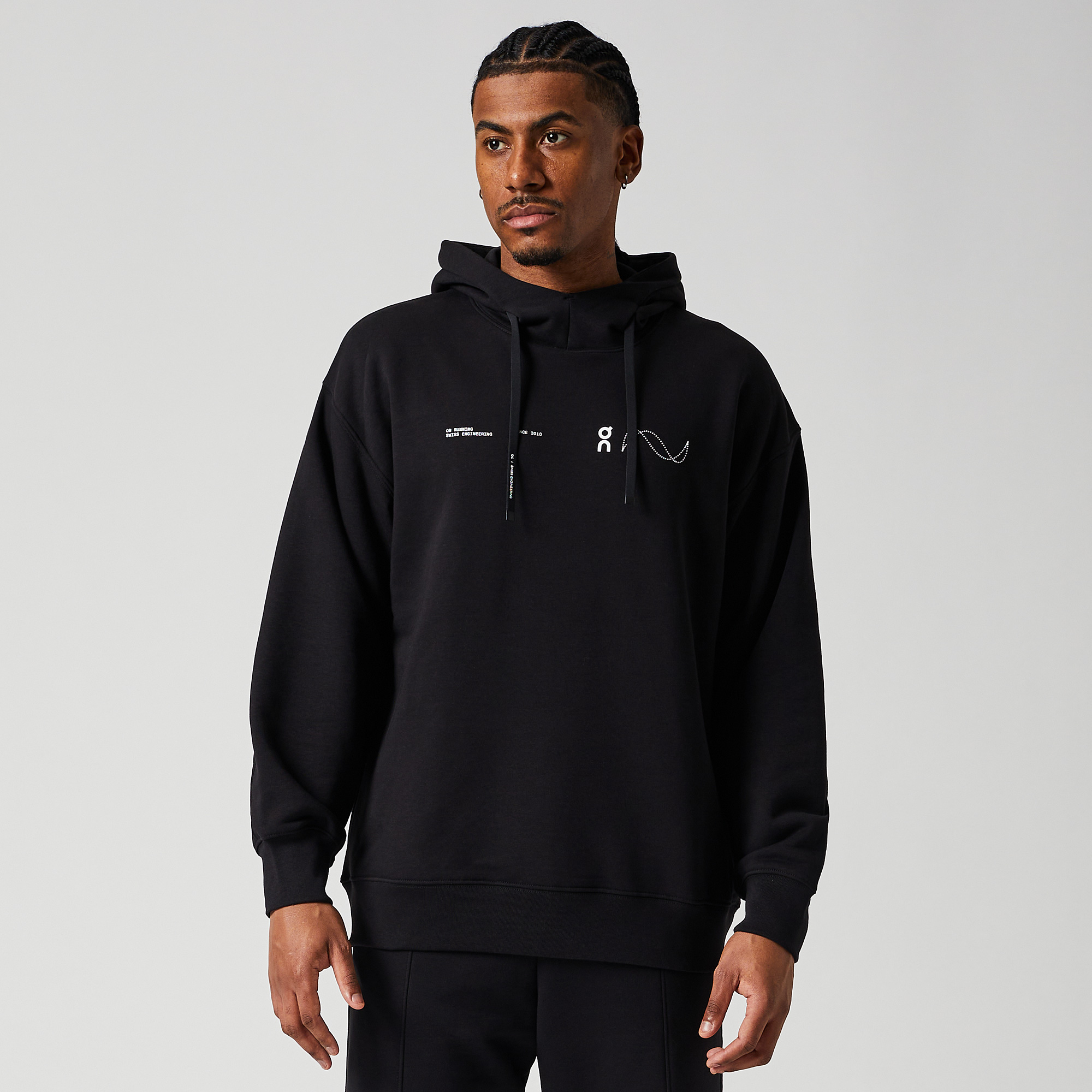 On Club Volt Hoodie - Black - Tops - Mens Clothing