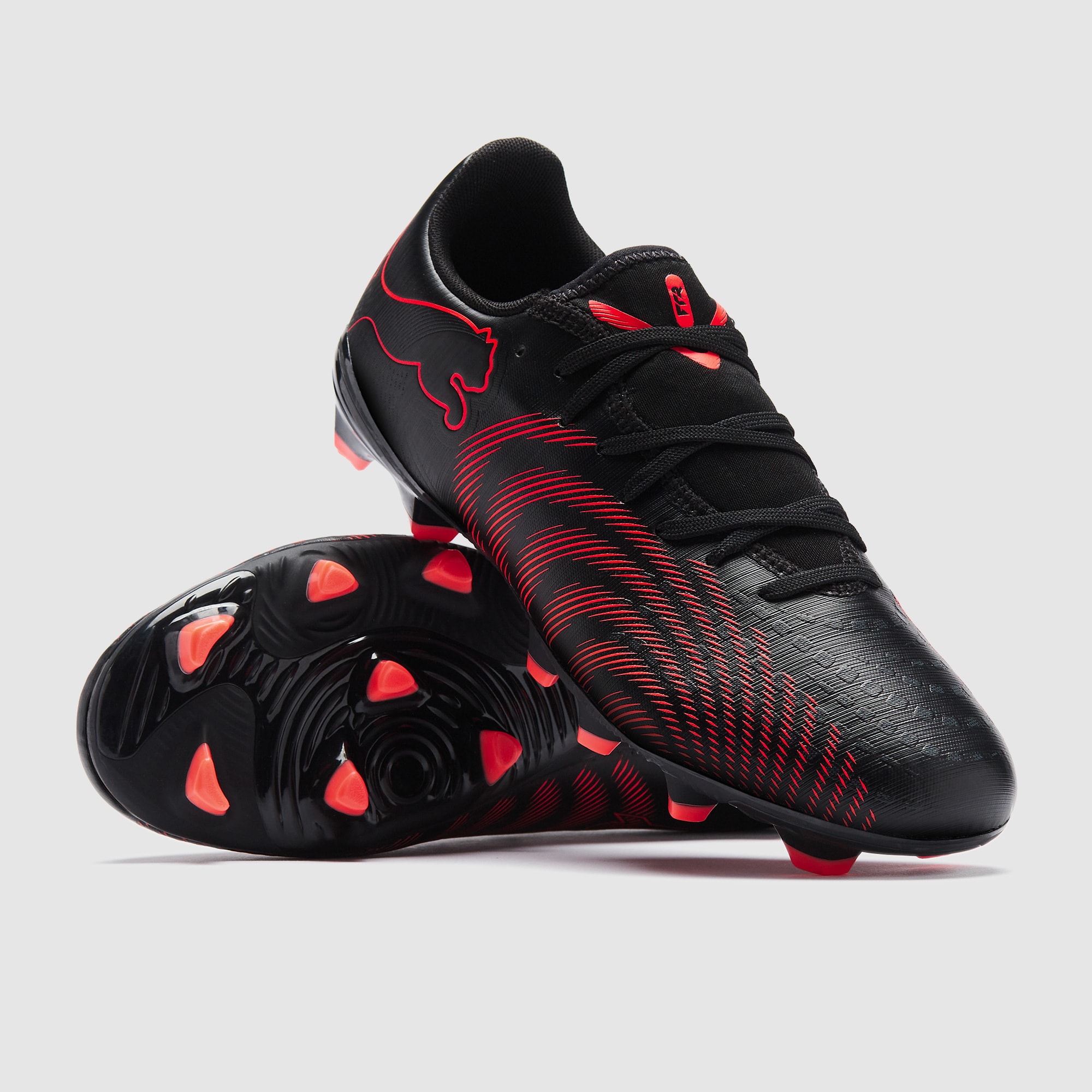 Puma Future 9 Play FG/AG -Noir Puma/Rouge Flamboyant/Gris Solide ...