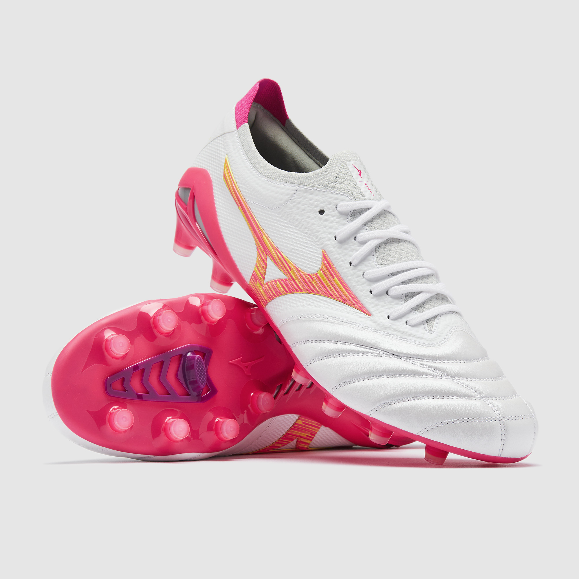 Mizuno Morelia Neo IV Beta Made In Japan FG - Blanc/Rose Tetra/Violet ...