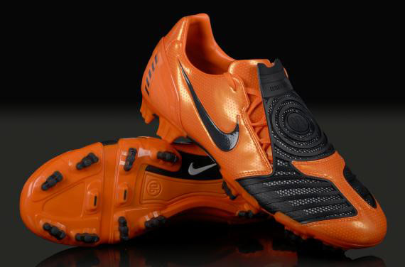 Mens Football Boots - Nike Total 90 Strike II - Firm Ground - Orange ...