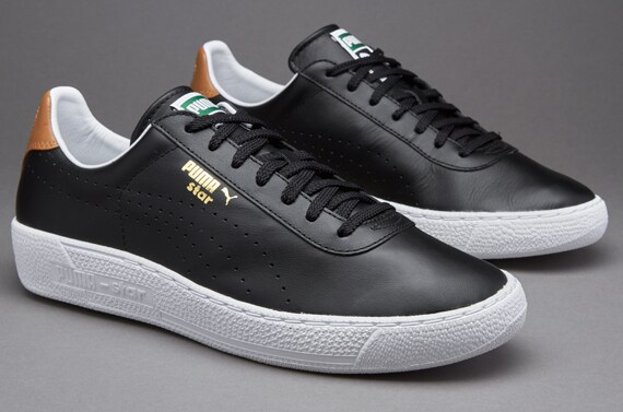 Puma Star - Mens Shoes - Black / Chipmunk Brown / White | Pro:Direct Soccer