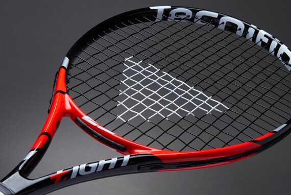 Tecnifibre TFight 25 - Boys Rackets - Black/Red