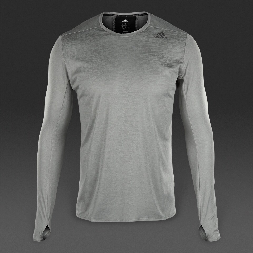 adidas Supernova Longsleeve - Mens Clothing - Mgh Solid Grey