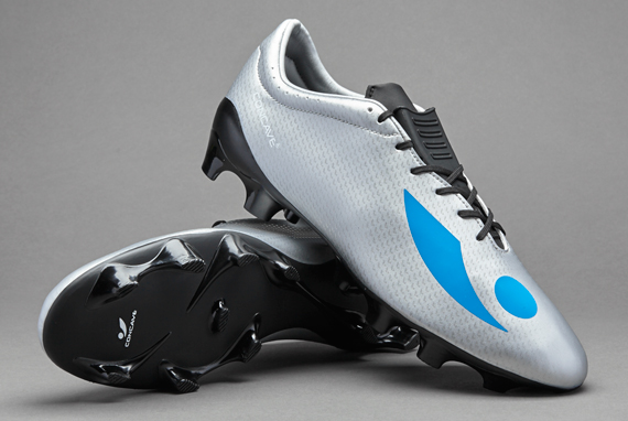 Concave Volt 2.0 FG - Mens Soccer Cleats - Firm Ground - Silver/Blue