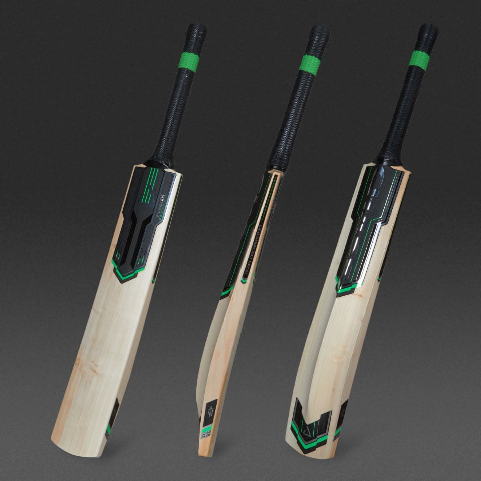 Chase R4 Finback Cricket Bat - Black - Green | Pro:Direct Cricket