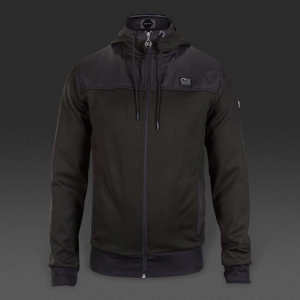 Cruyff Leroy Tracktop - Mens Clothing - Black