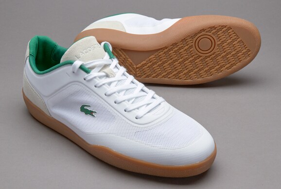 Mens Shoes - Lacoste Tramline - White / Dark Green - 731SPM00441R5 ...