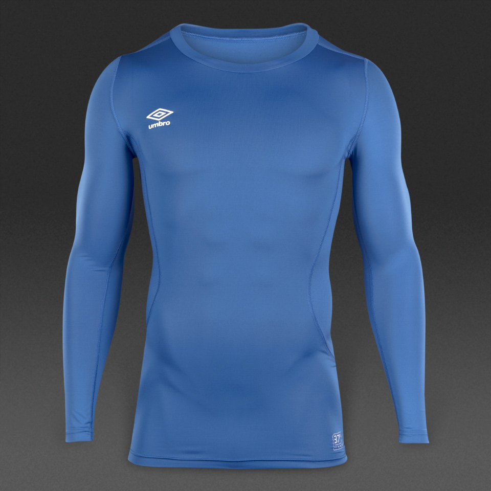 Umbro Core SS Crew Baselayer - Baselayer Clothing - Royal | Pro:Direct ...