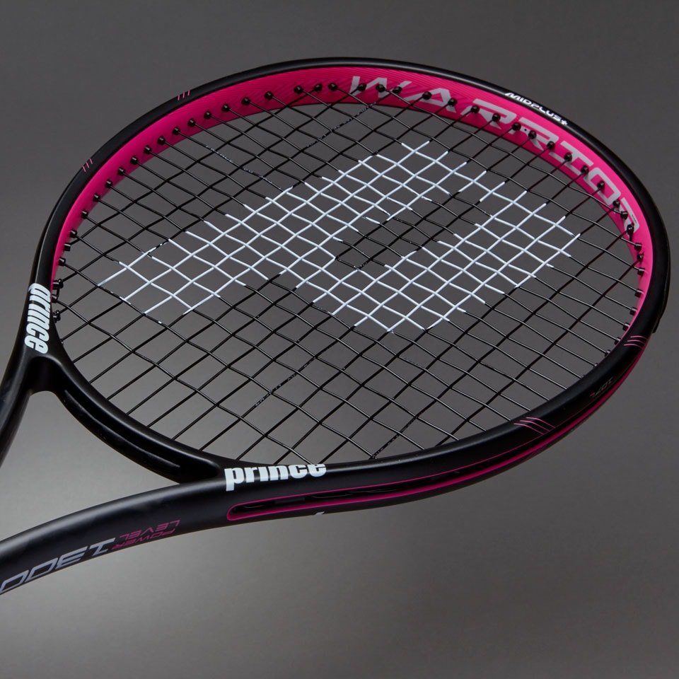 Prince TeXtreme Warrior 107L - Mens Tennis Rackets - Black / Pink | Pro ...
