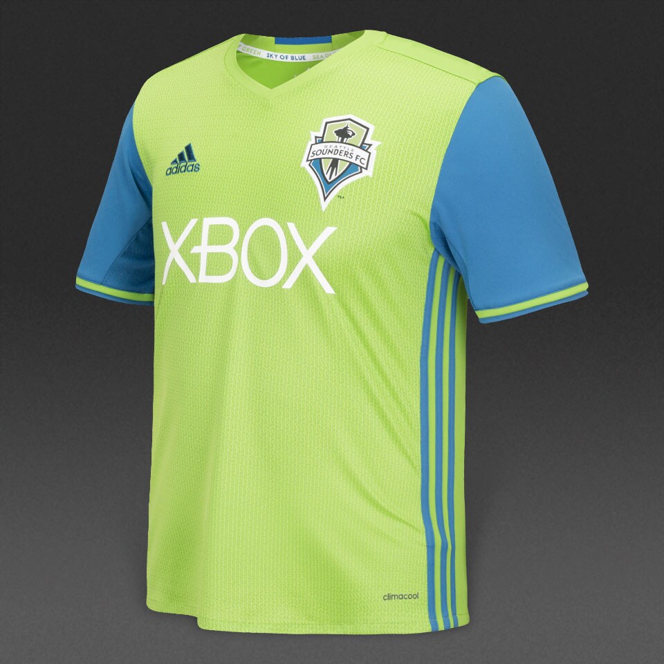 adidas Youth Replica Seattle Sounders FC 15/16 Home Jersey - Mens ...
