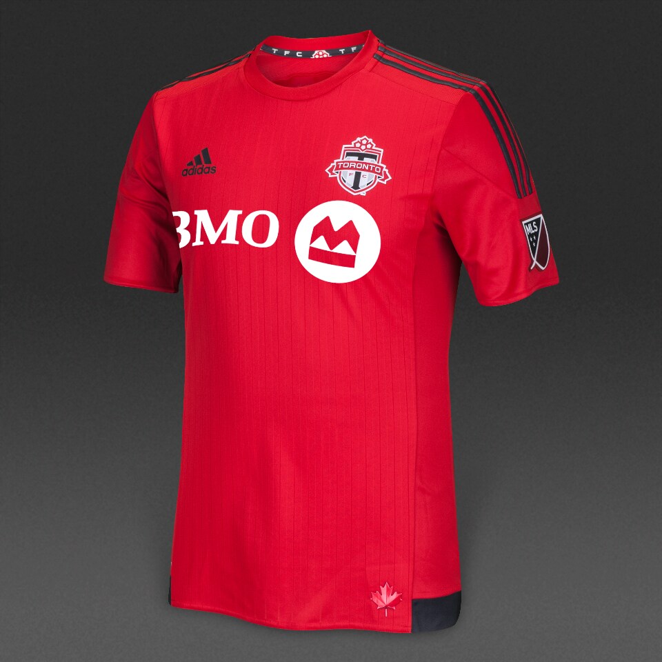 adidas Authentic Toronto FC FC 15/16 SS Home Jersey - Mens Replica ...