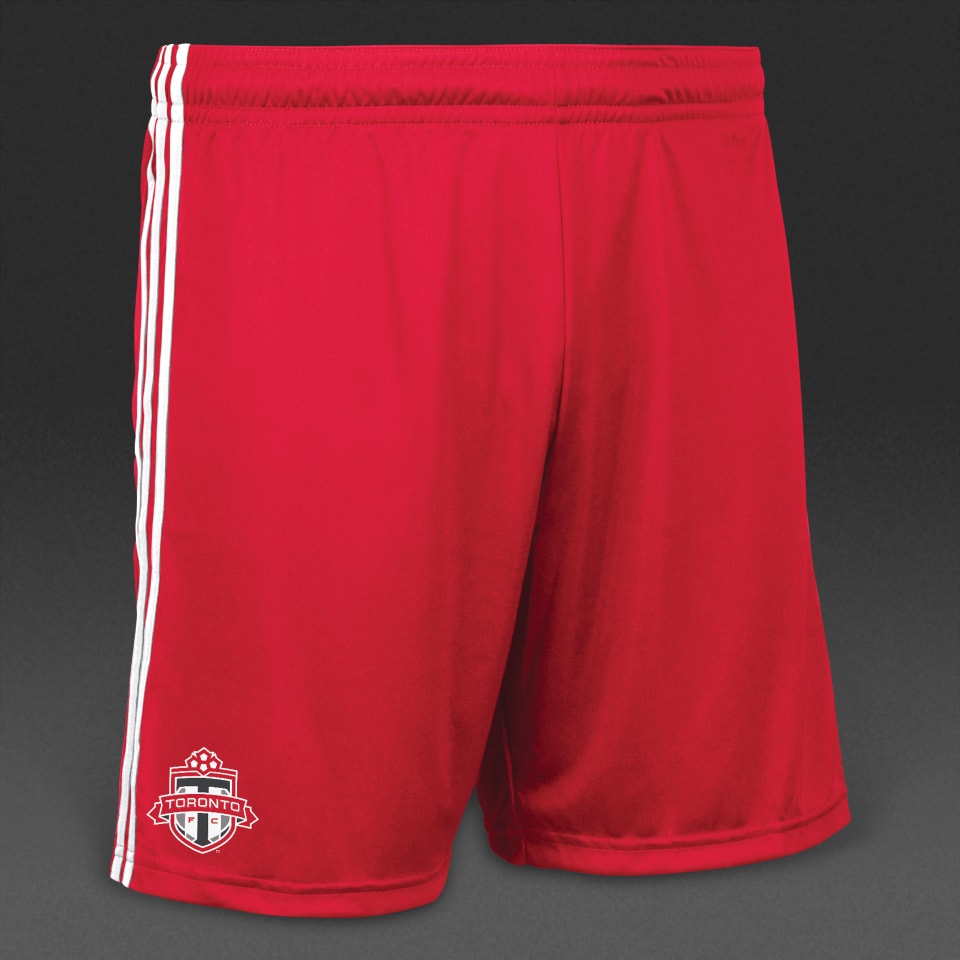 adidas Toronto FC 15/16 Home Short - Mens Replica - Shirts - Red/White ...