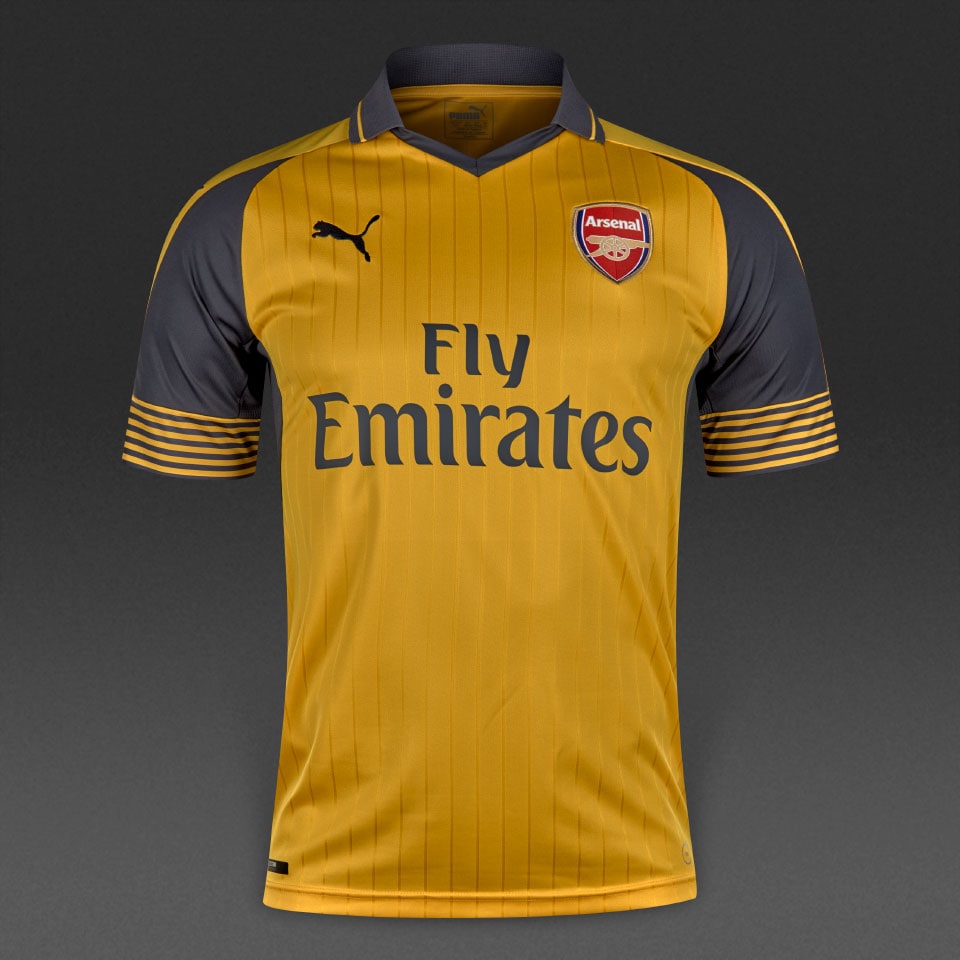 maillot manches courtes Puma Arsenal 16/17 exterieur - vetements ...