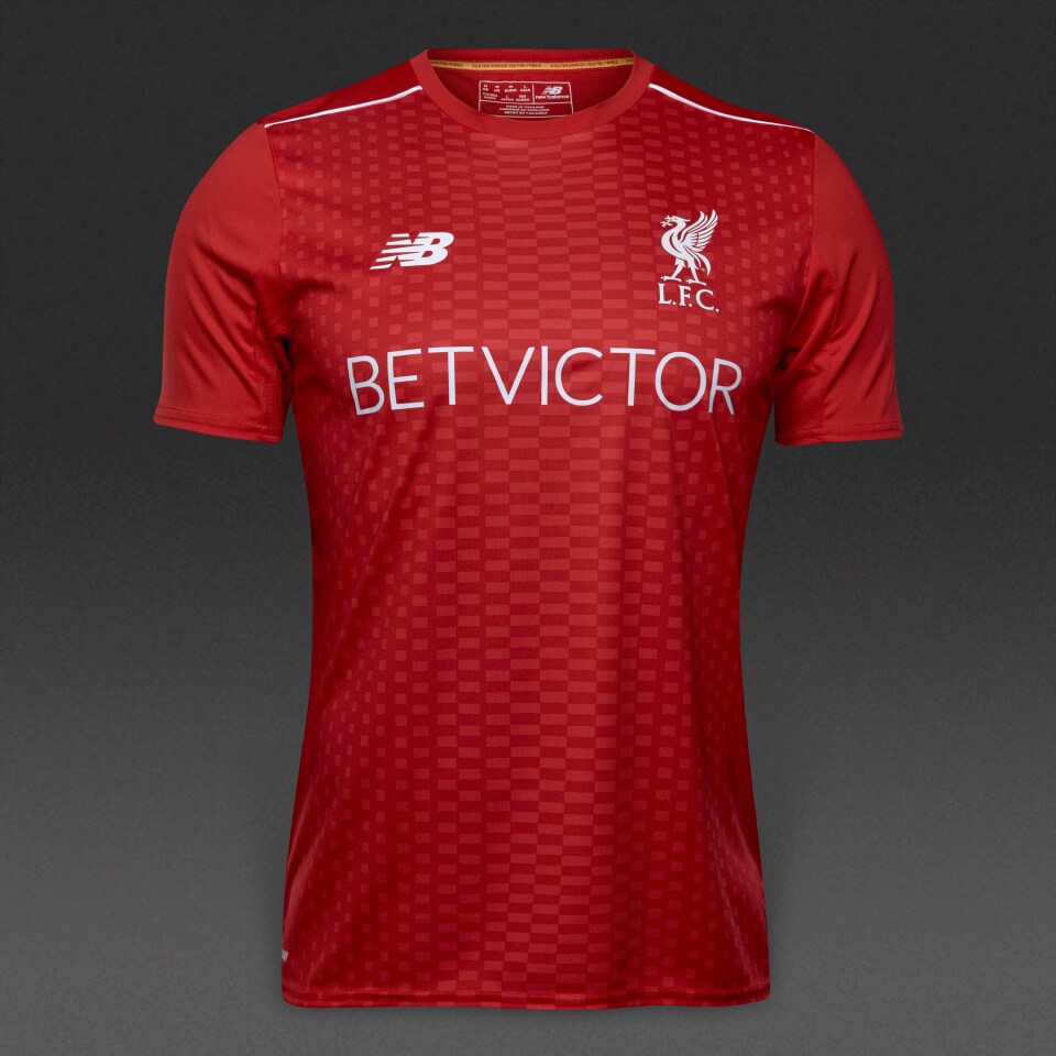 New Balance Liverpool FC Elite Training Pre Match Tee - Mens Replica ...