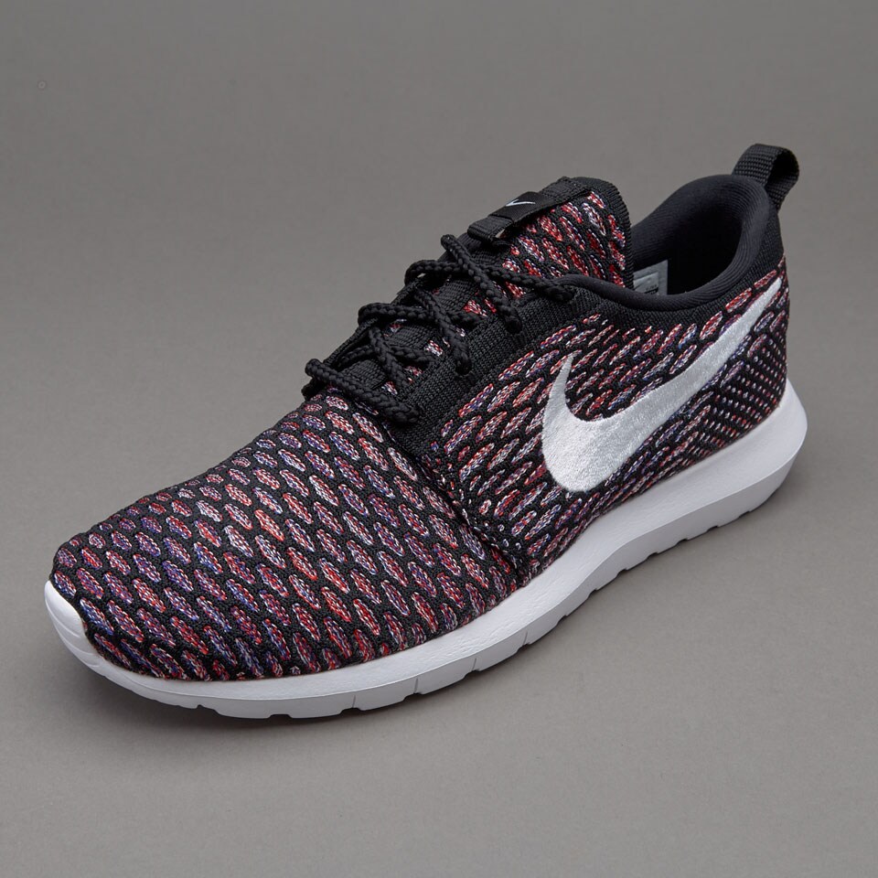 Mens Shoes - Nike Sportswear Roshe NM Flyknit - Black - 677243-016 ...