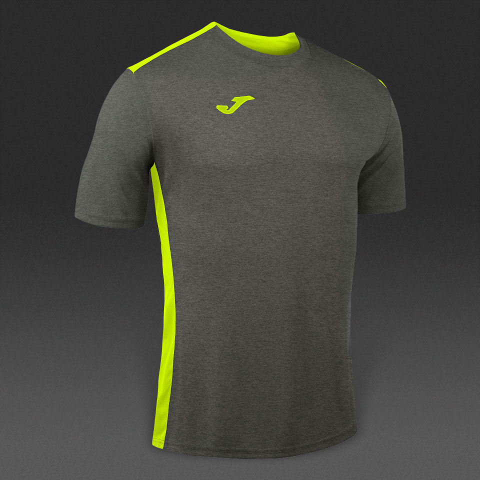 Maglia Manica Corta Joma Campus II - Teamwear Calcio Uomo - Grigio ...