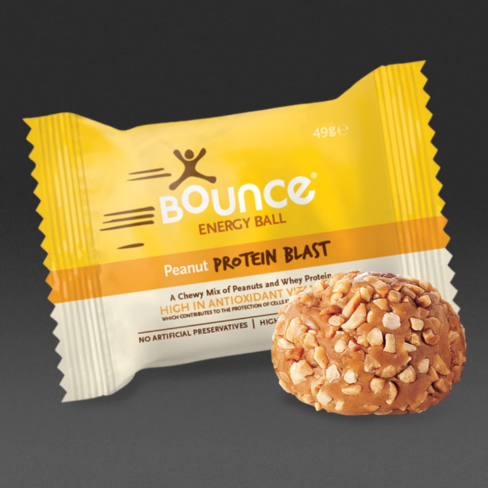 Bounce - Peanut Protein Blast - Nutrtion - BOU200 | Pro:Direct Running