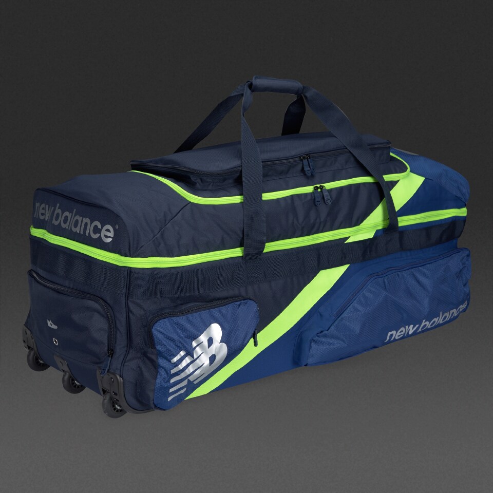 New Balance DC1080 Duffle Bag - Bags & Luggage - Navy/Flou Green | Pro ...