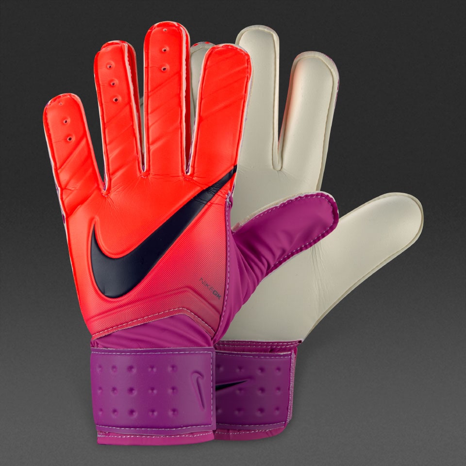 Nike GK Match - Mens GK Gloves - Total Crimson/Hyper Grape/Obsidian