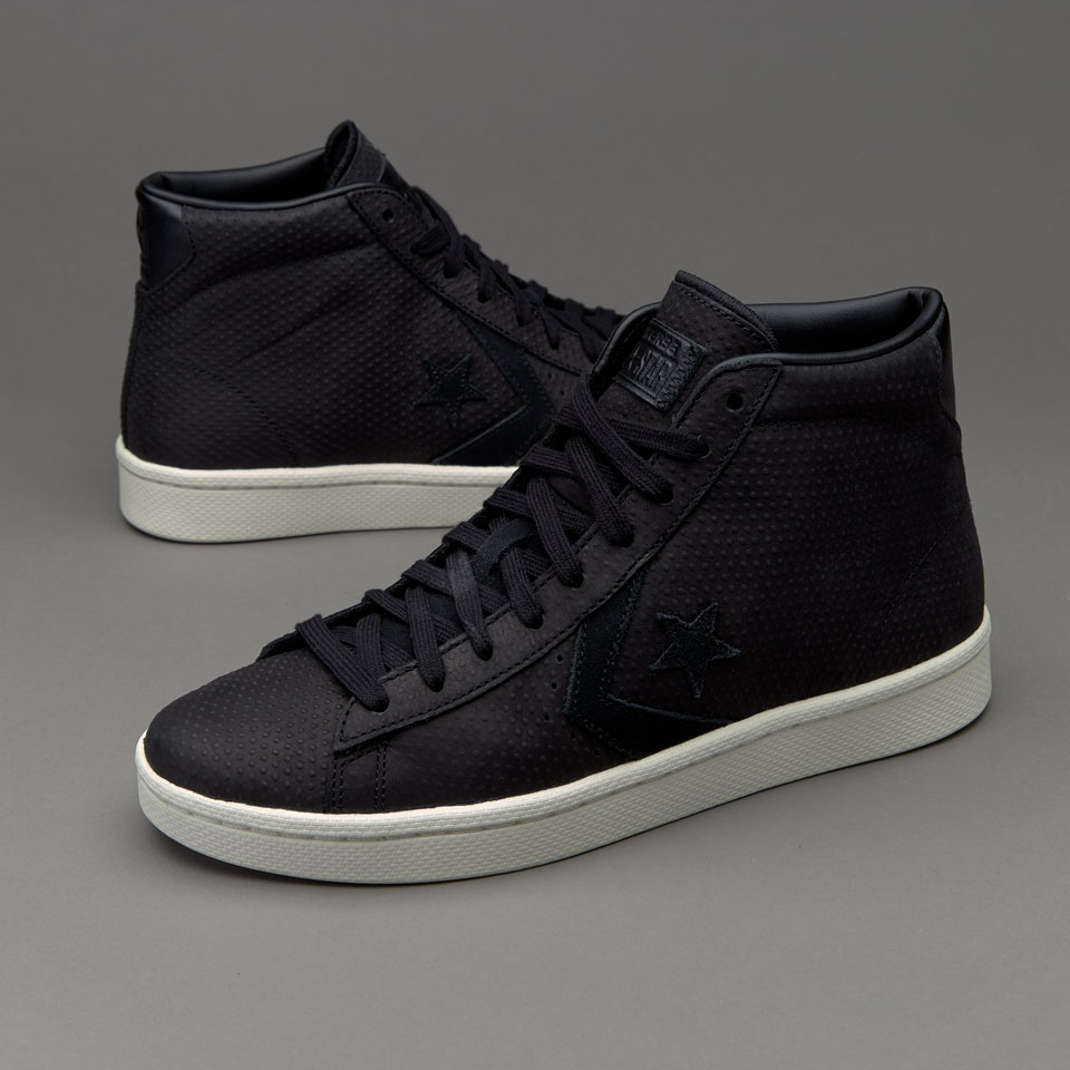 Mens Shoes - Converse CONS PL 76 Mid - Black - 155647C | Pro:Direct Soccer