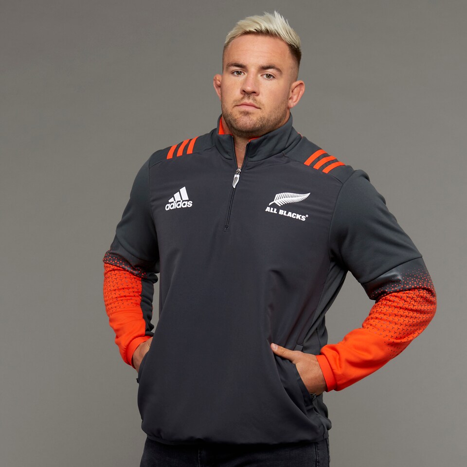 adidas New Zealand 16/17 Fleece - Mens Replica - Solid Grey/Energy ...