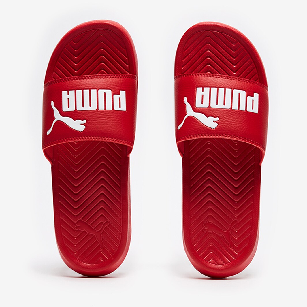 Mens Shoes - Puma Popcat - barbados cherry-puma white - 360265-13 | Pro ...