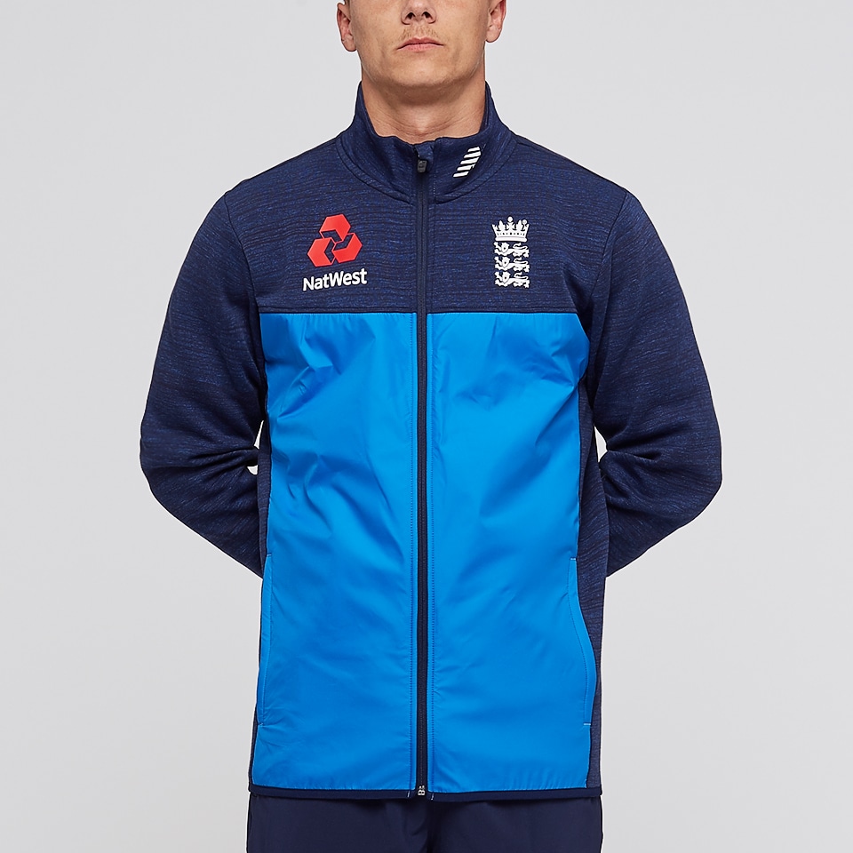 New Balance ECB England Walkout Jacket - Cricket Replica - Pigment ...