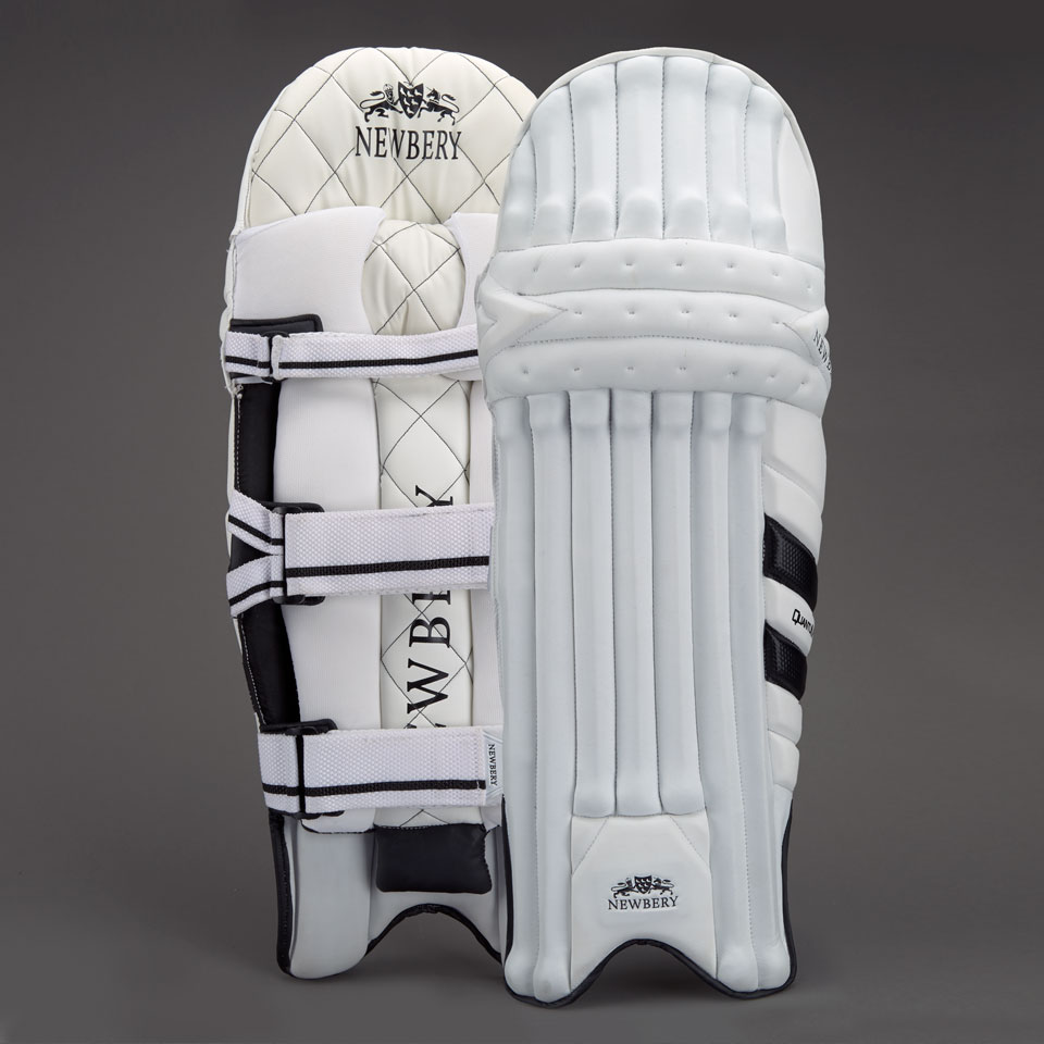 Newbery Quantum LH Batting Pads White/Black | Pro:Direct Cricket