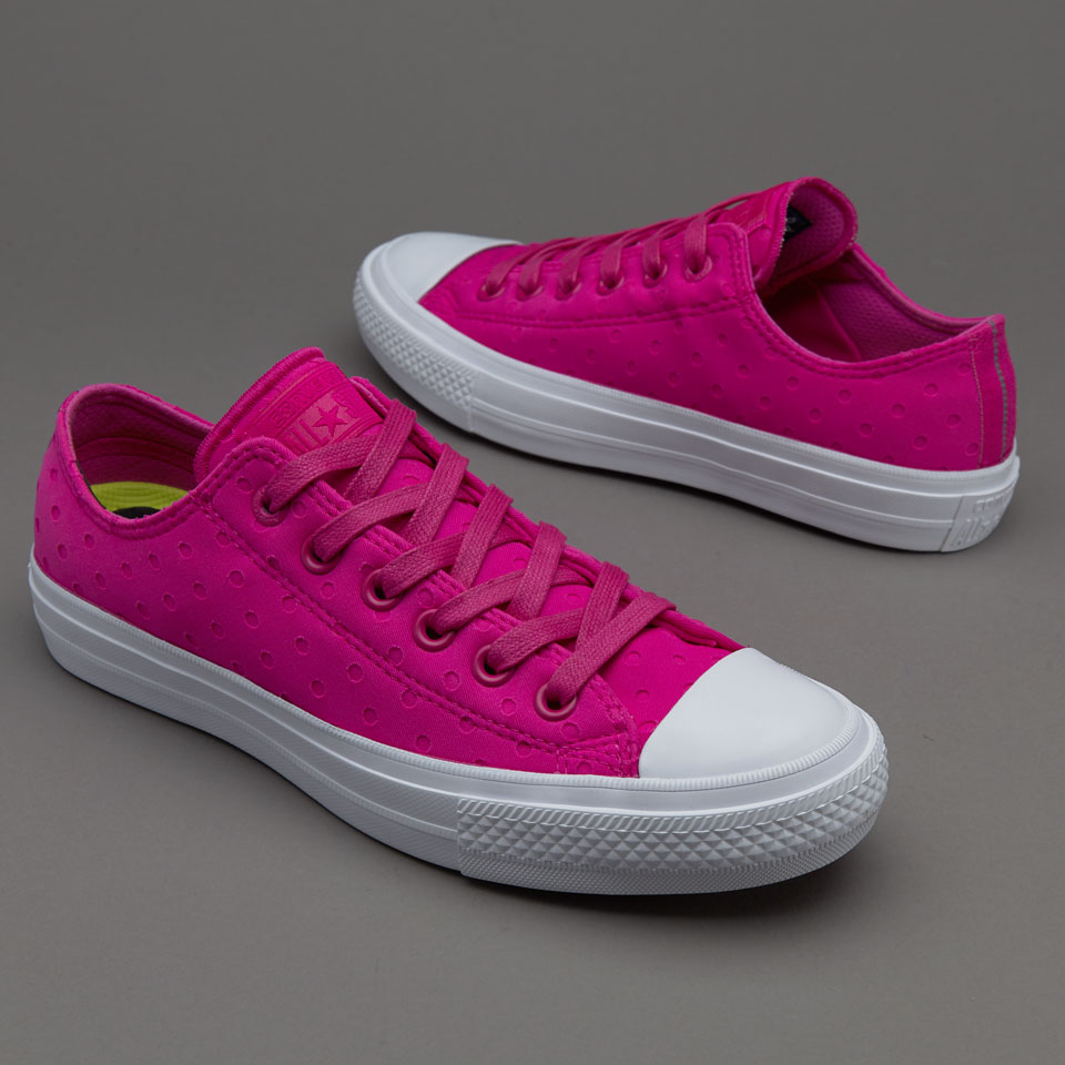 Womens Shoes - Converse - Chuck Taylor All Star Ii - Ox - Magenta Glow ...