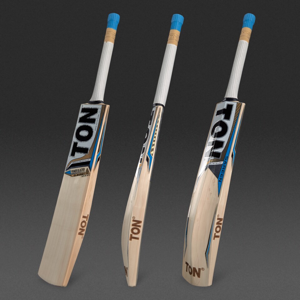 TON Power Blaster Classic Junior Cricket Bat - Cricket Bats -Blue/Navy ...