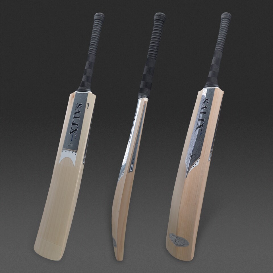 Salix Arc Select Cricket Bat - Cricket Bats - Silver/Black | Pro:Direct ...