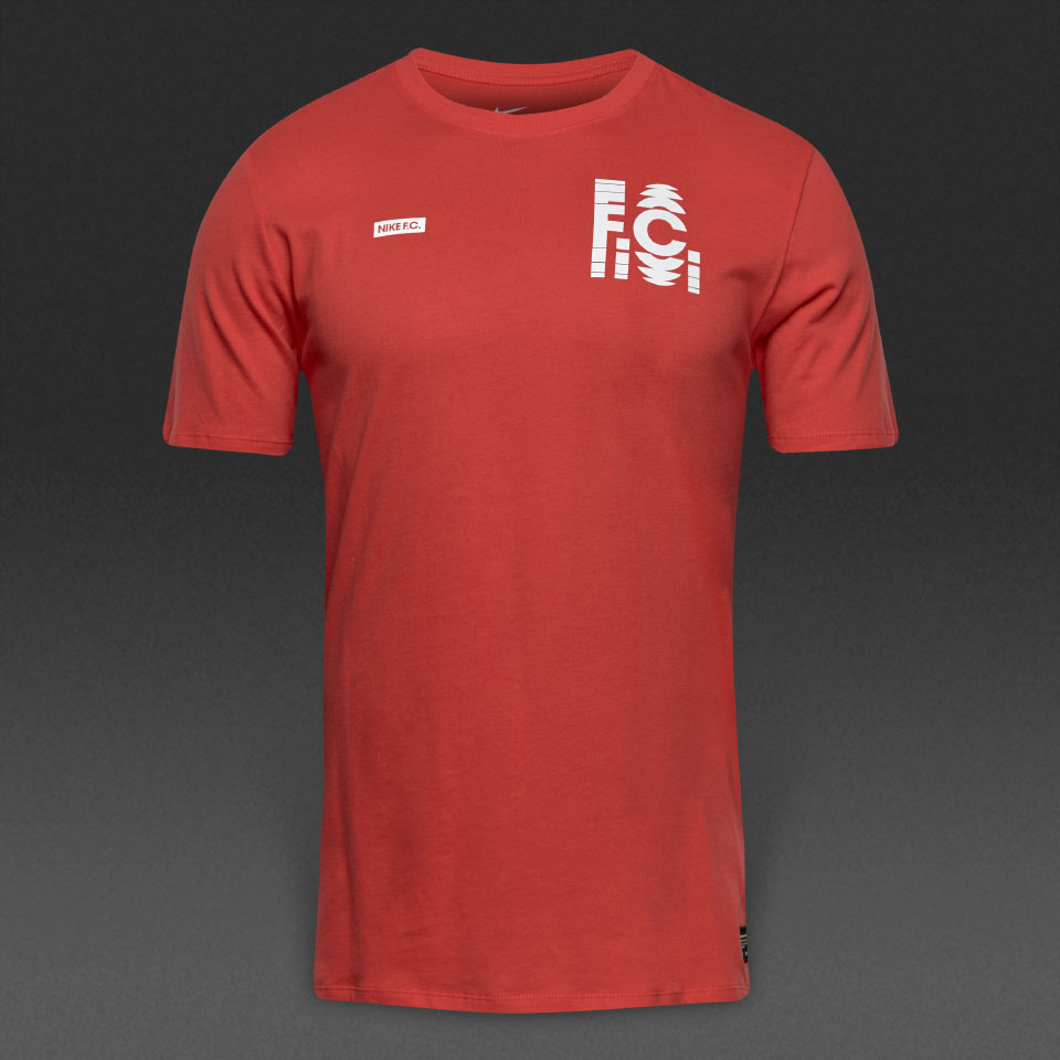Nike F.C. Tee 3 - Mens Clothing - T-Shirts - Track Red | Pro:Direct Soccer