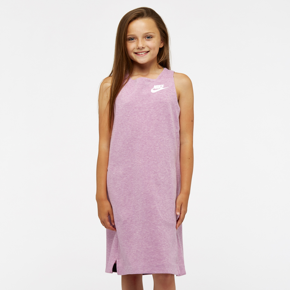 Nike Sportswear Girls Tech Fleece Dress - Orchid - Girls Clothing ...