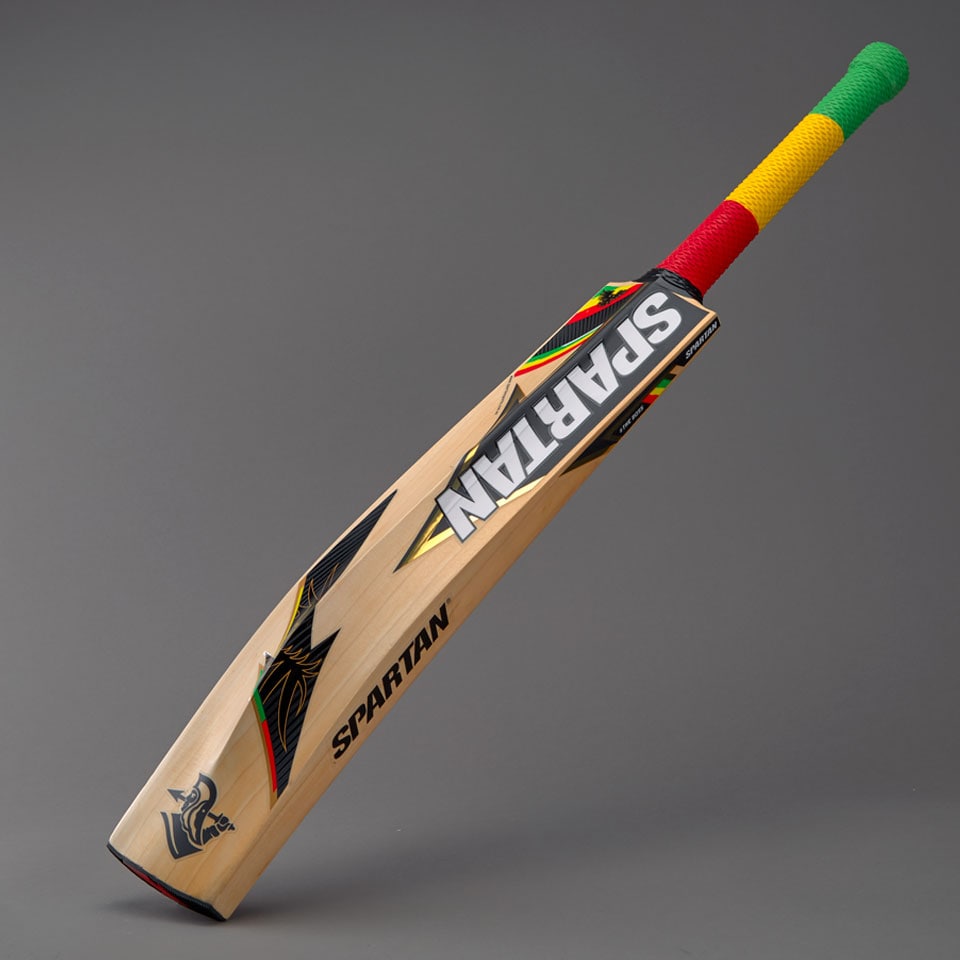 Spartan Boss Force Cricket Bat - Cricket Bats - Green/Yellow/ Red | Pro ...
