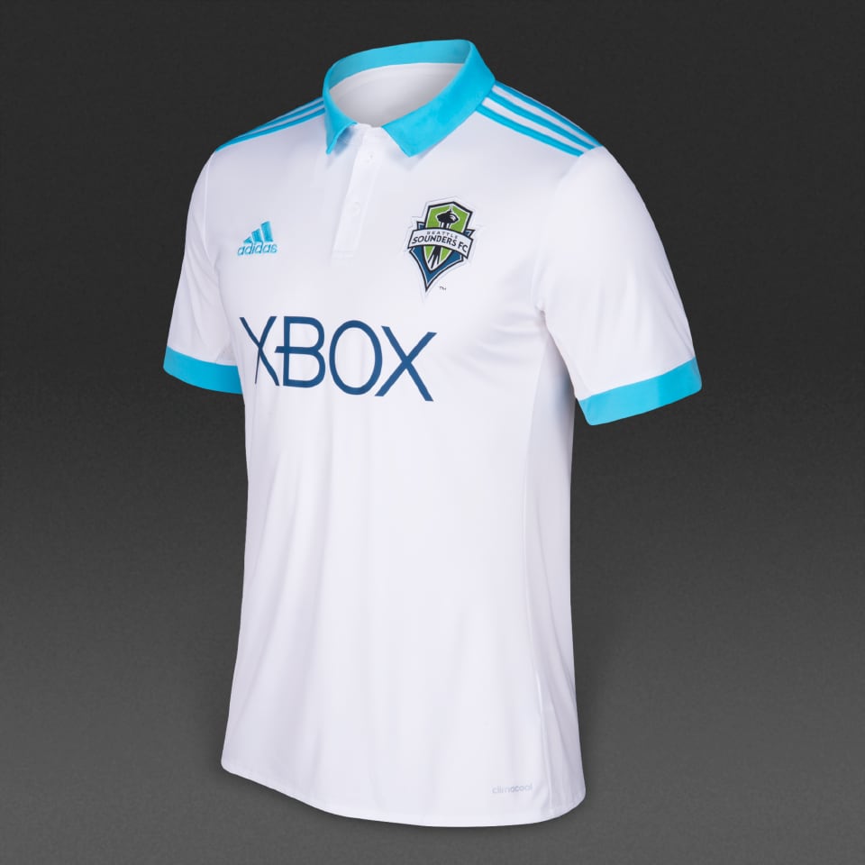 Adidas Seattle Sounders 17/18 Away SS Replica Jersey - Mens Replica ...
