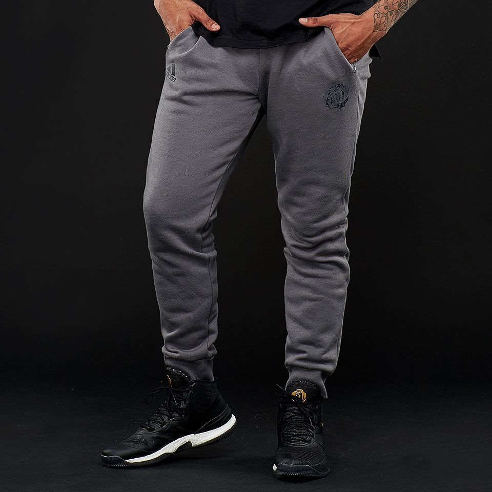 Mens Clothing - adidas Rose Pant - Grey Four F17 - BR4569