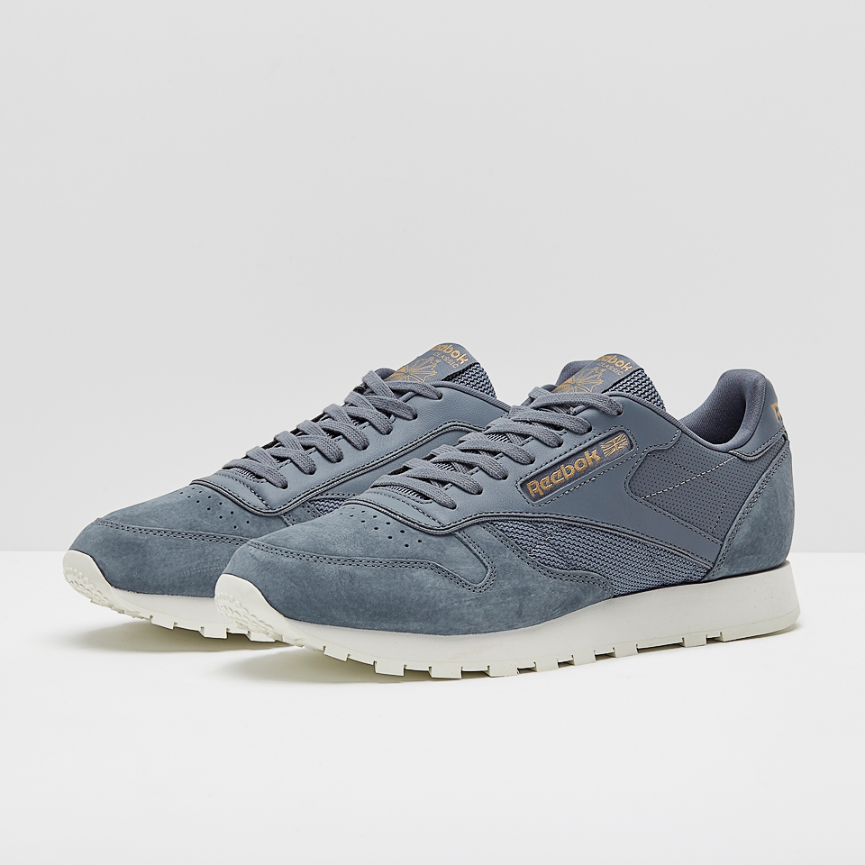 Mens Shoes - Reebok CL Leather ALR -Asteroid Dust-Grey - BS5242 | Pro ...