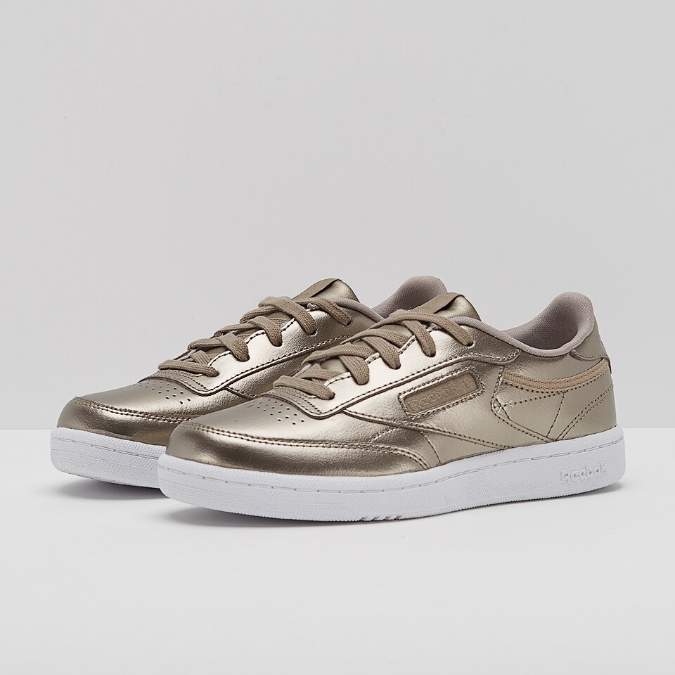 Reebok Kids Club C - Gigi-Grey Gold - CM8740