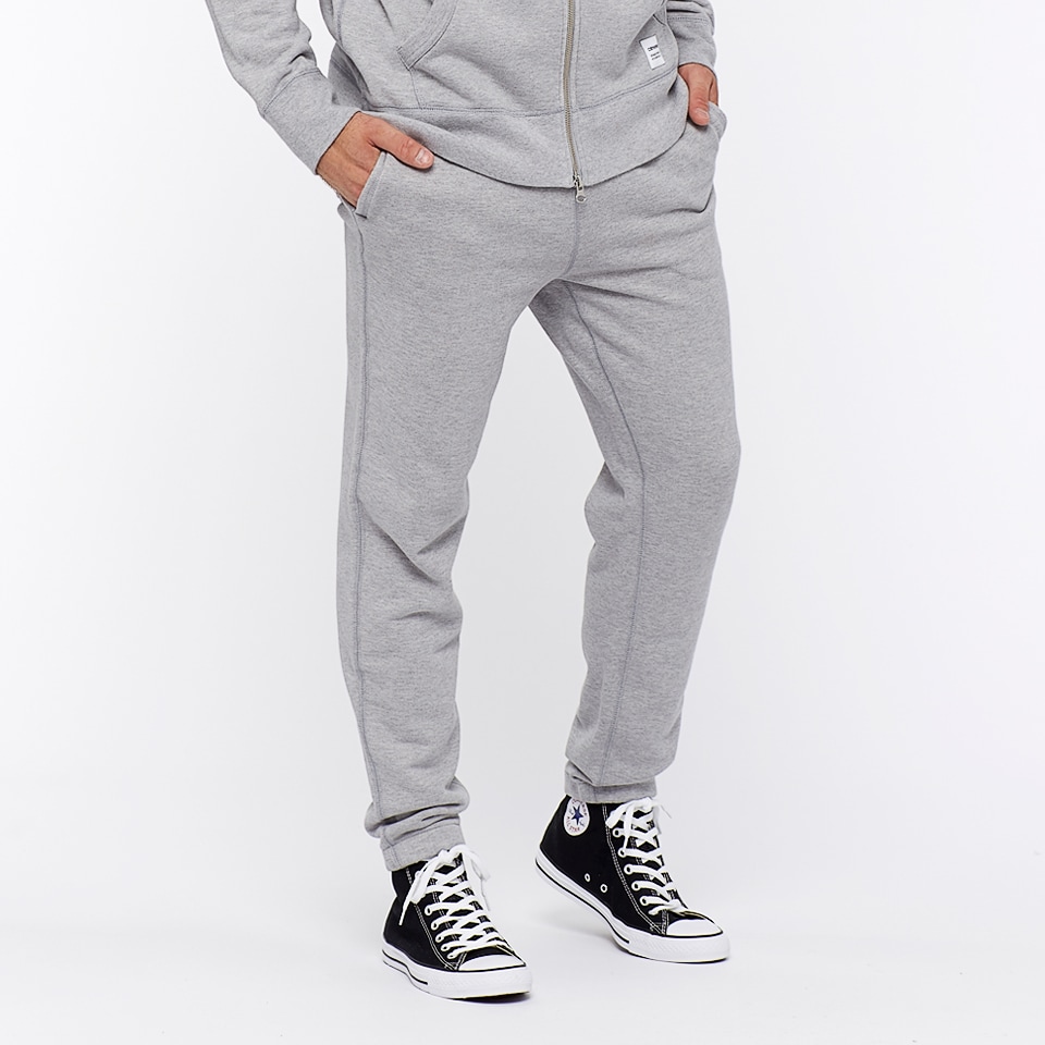 Mens Clothing - Converse Essentials Jogger - Light Grey Heather ...