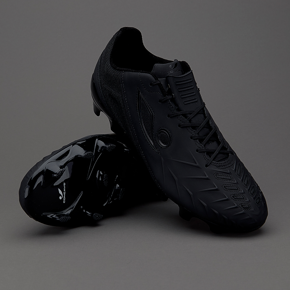 Concave Halo+ Leather FG - Mens cleats - Firm Ground - H+L-FG-BLK-X9.62 ...