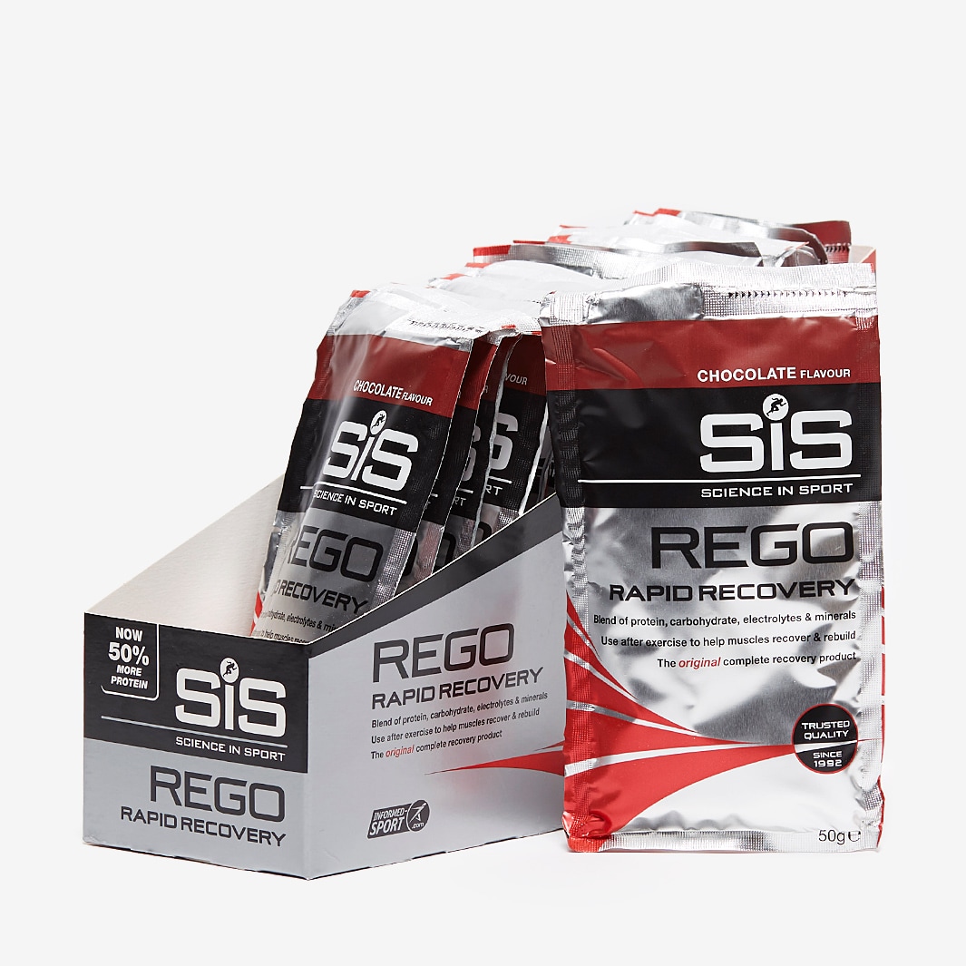 SiS REGO Rapid Recovery - Chocolate - 18 x 50g - Nutrition - Recovery ...