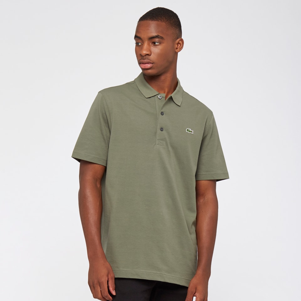 Men Clothing - Lacoste L1230 Polo Shirt - Army - L1230-02C