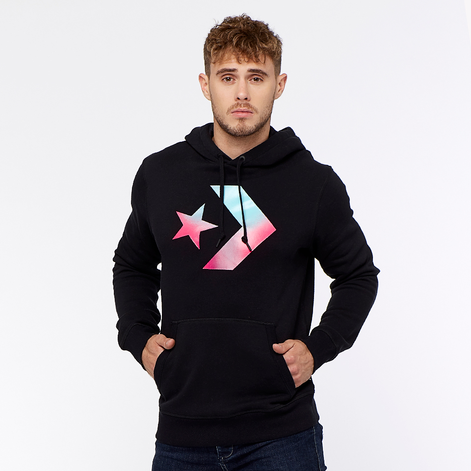 Mens Clothing - Converse Heat Map Pullover - Black - 10004701-001