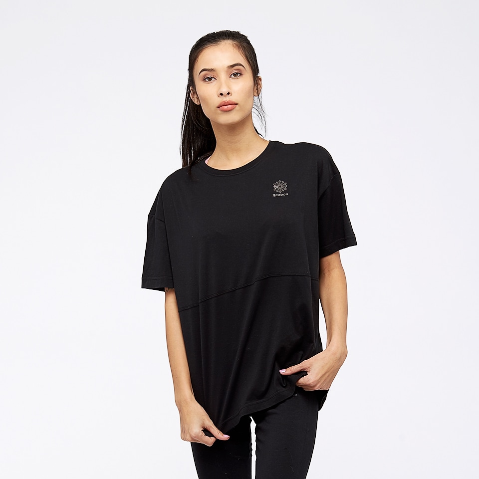 Womens Clothing - Reebok EF Tee - Black - CD8210